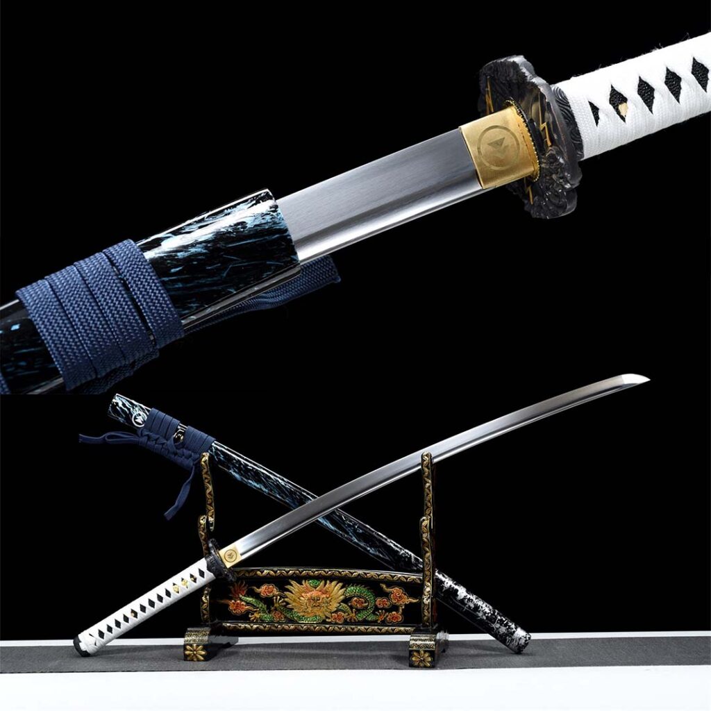 Katana Ghost of Tsushima (Acier au carbone 1060) | Katana Afilada